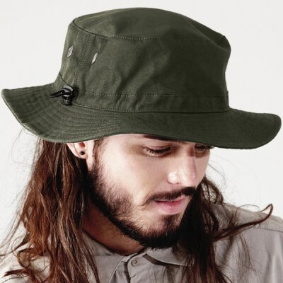 Beechfield - Cargo Bucket Hat / Fischerhut (B88) - stone (sand), 9,90