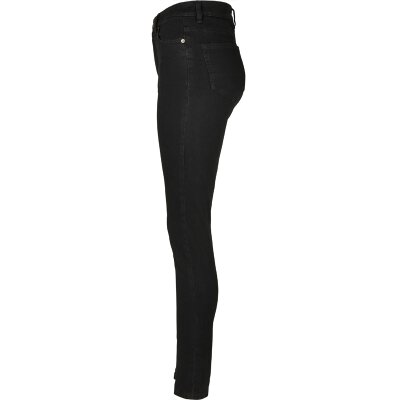 Urban Classics - TB2970 - Ladies High Waist Skinny Jeans - black wash ...