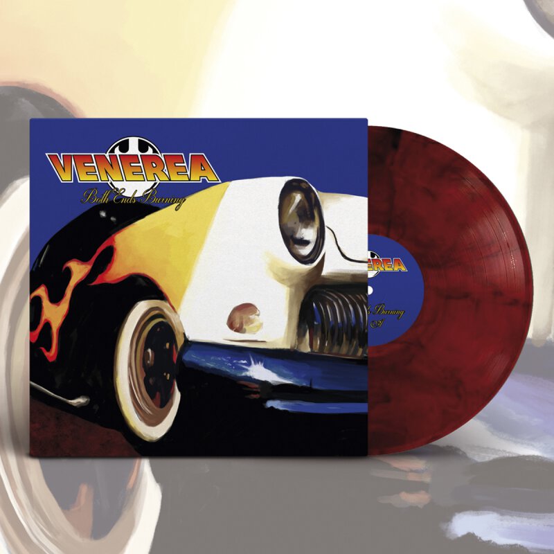 Venerea - Both Ends Burning - colored LP (Red Transparent Marbled), 2
