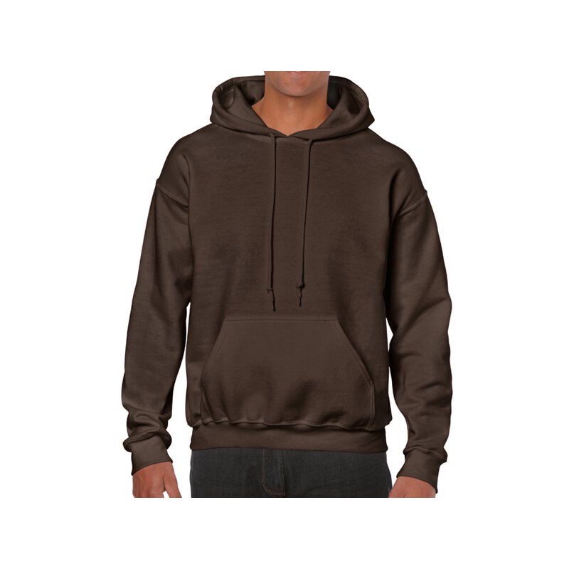 Gildan - 18500 Unisex Heavy Blend Hooded Sweat - dark chocolate, 21,90