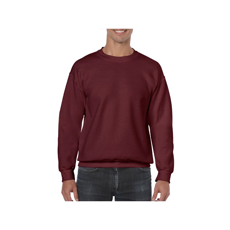 Gildan - 18000 - Heavy Blend Adult Crewneck Sweat - maroon, 16,90