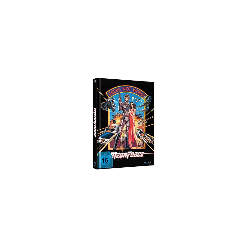 LIMITED MEDIABOOK - MEGAFORCE - COVER A [BLU-RAY & DVD] - BRM, 35,90