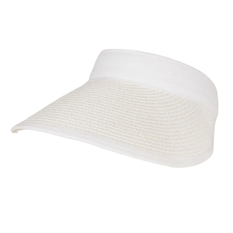 Urban Classics - Logo Bast Visor - white, 19,90