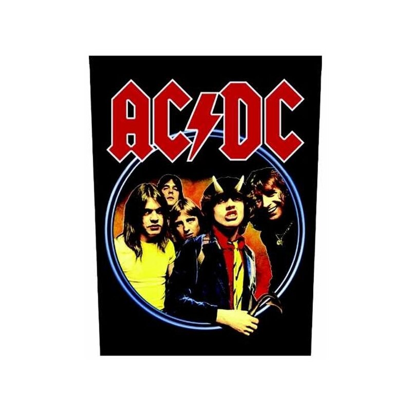 AC/DC Highway To Hell - Backpatch - black (Rückenaufnäher), 12,90