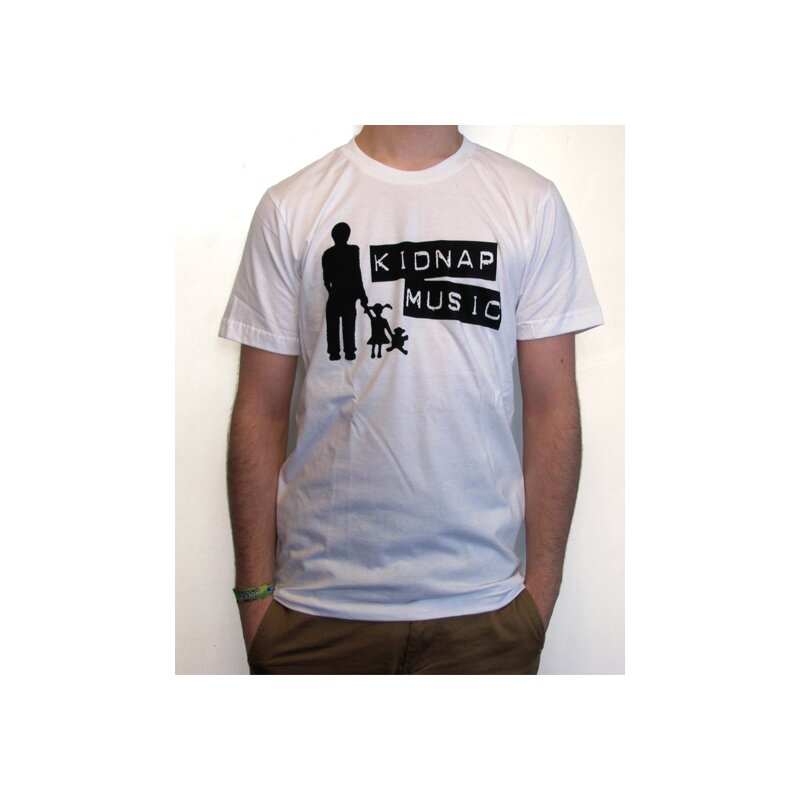 Kidnap Music - Logo - T-Shirt - white, 18,00