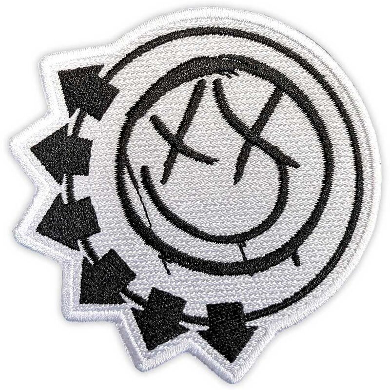 Blink-182 - Black Six Arrows Smile - Patch (Aufnäher), 4,90