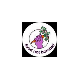 Food Not Bombs - Button