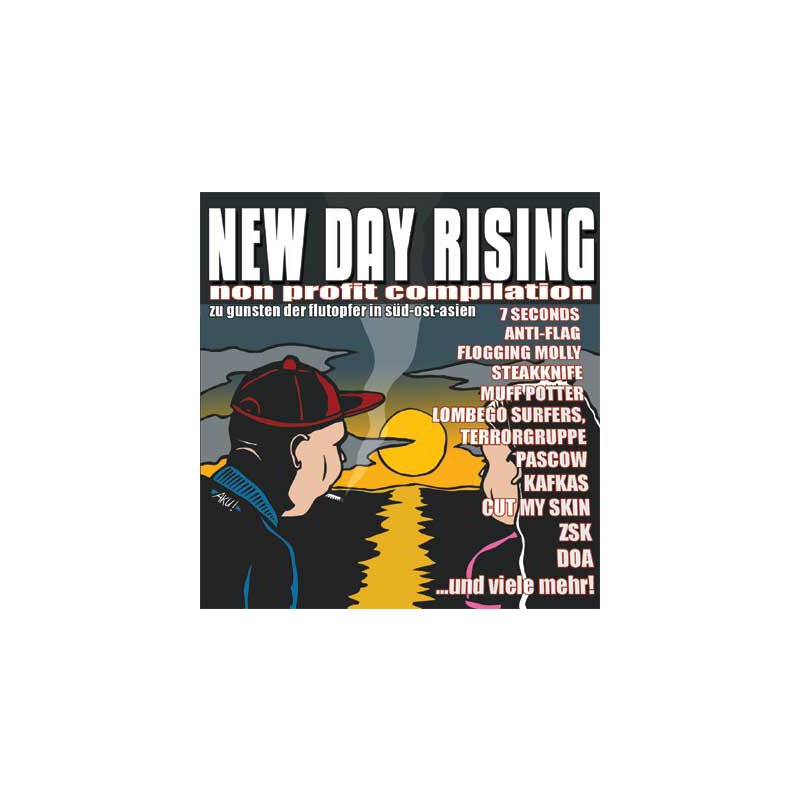 NEW DAY RISING - Benefiz Compilation - CD, 9,90