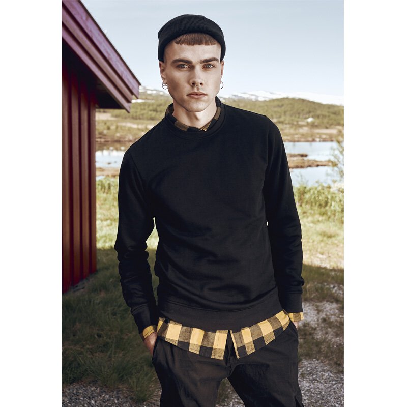 Urban Classics - TB2391 - Basic Terry Crew - black